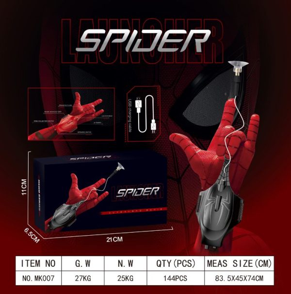 SPIDER WEB SHOOTERS TOY FOR KIDS - Shooter.pk